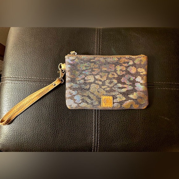 Consuela | Bags | From Consuela The Iris Combi Iridescent Jag Print Wristlet | Poshmark
